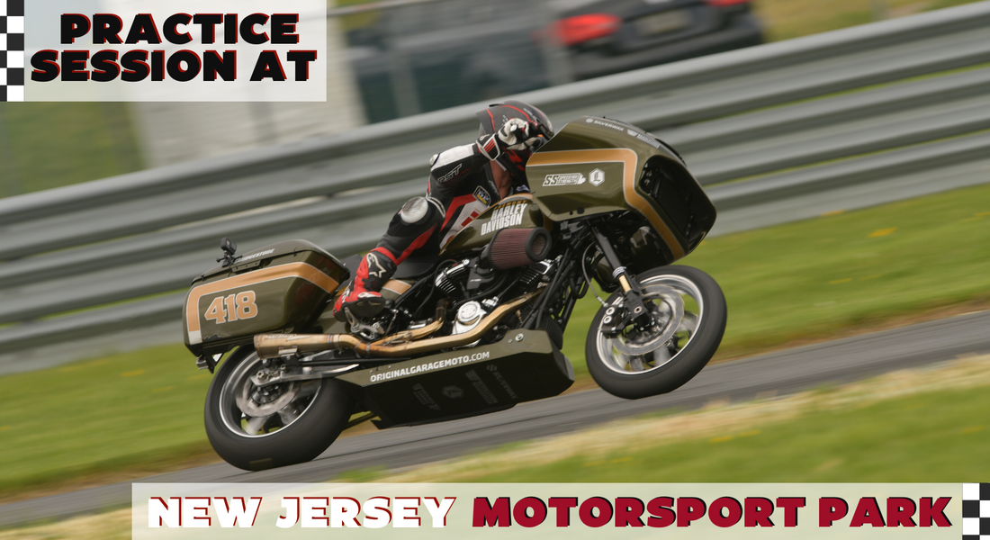 Revving Up for the Bagger Racing League: Practice Session at New Jerse