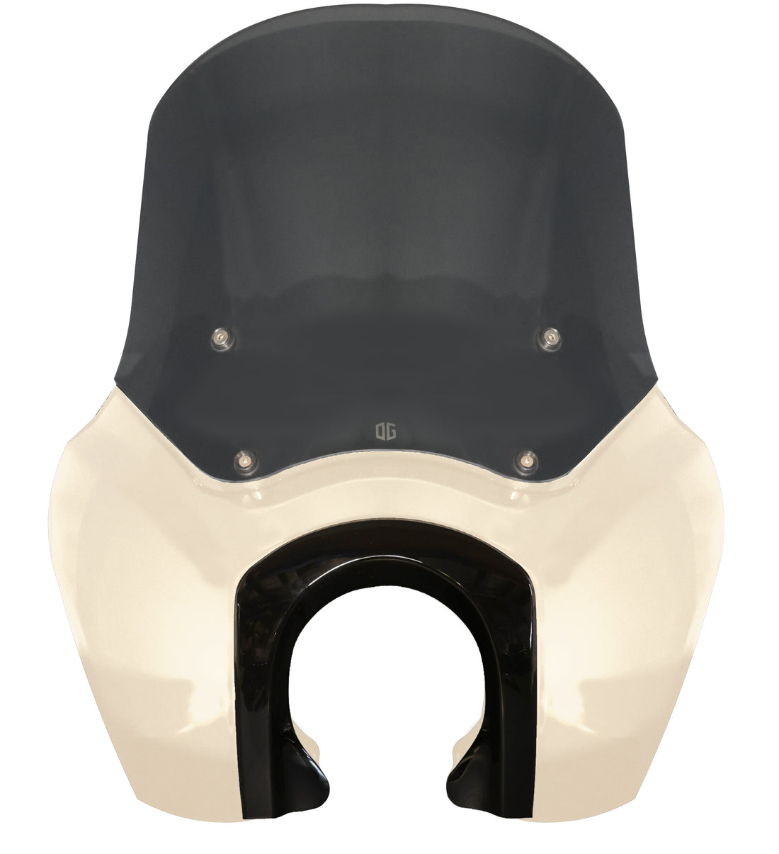 OG Softail Low Rider S Complete T-Sport Fairing Kit - White Sand Pearl