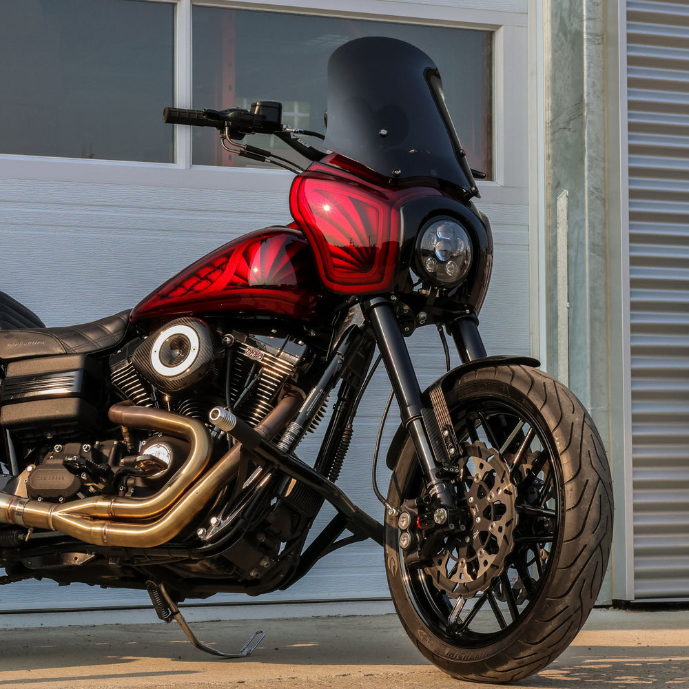 OG Highway Peg Crash Bar for Harley-Davidson Dyna & FXR - Mid Controls